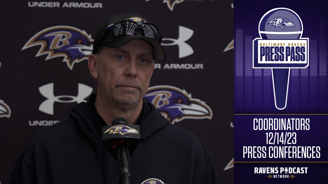 Coordinators: Ravens Practice 12/14 Press Conferences