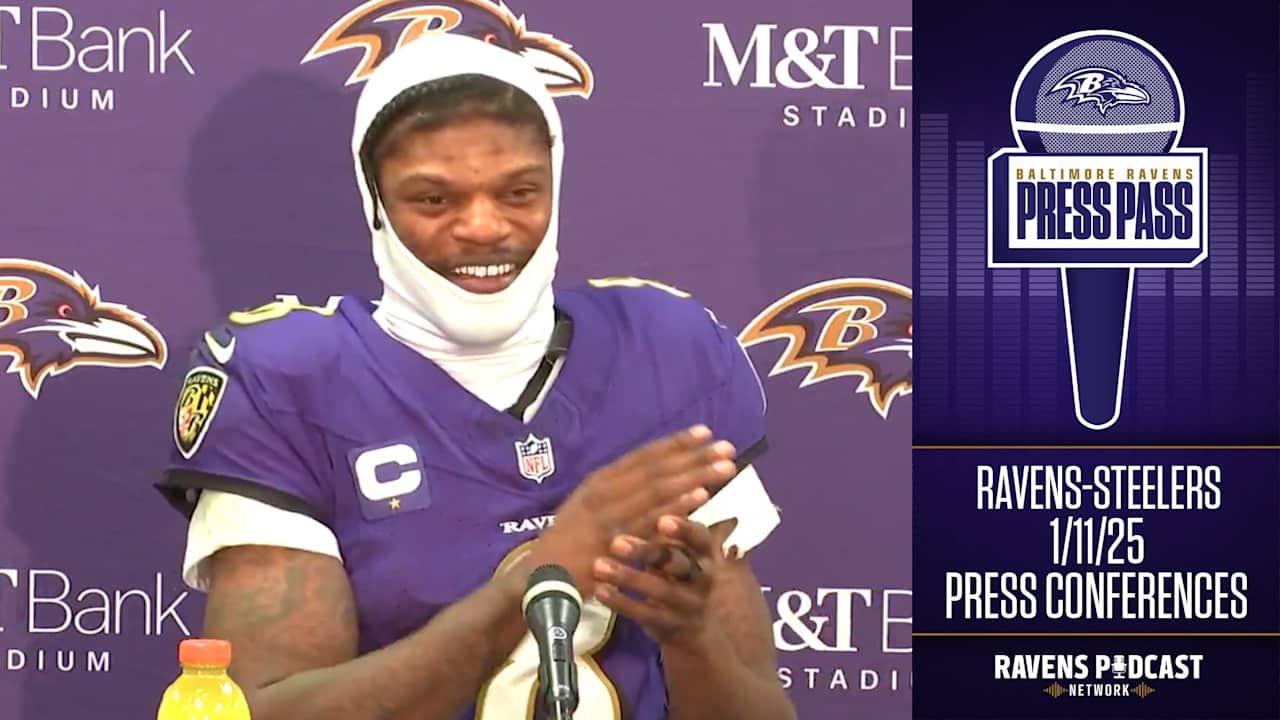 Ravens vs. Steelers Wild-Card Postgame Press Conferences