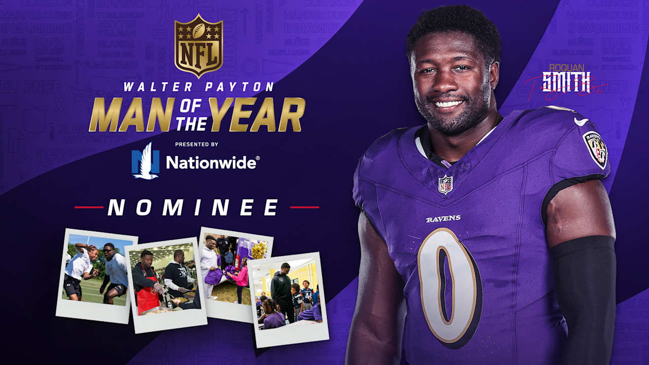 Roquan Smith Is Ravens' Walter Payton Man of the Year Nominee