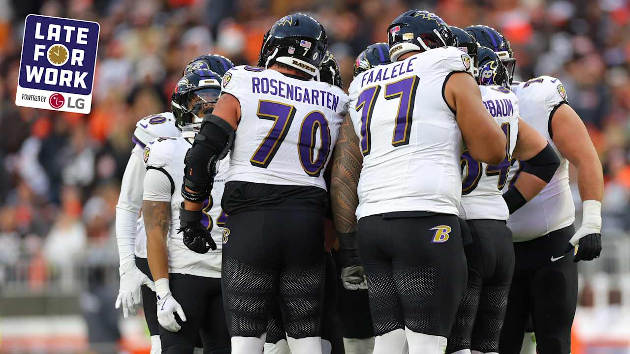 Ravens Ranked Among Top Five Offensive Lines of Week 11 on ‘Pat McAfee ...