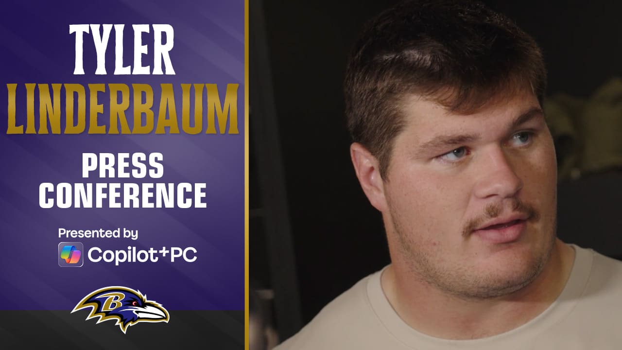 Tyler Linderbaum: We Just Got to Keep Fighting | Ravens Press Conference