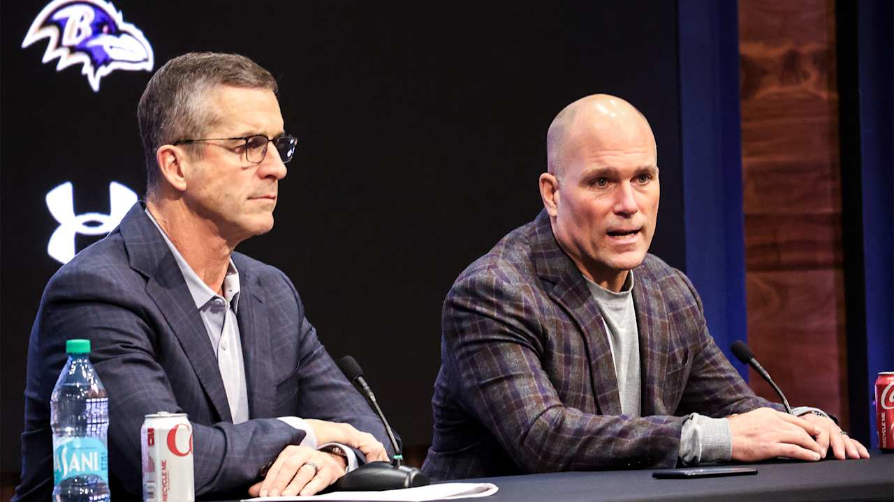 Eric DeCosta and John Harbaugh End of Season Press Conference