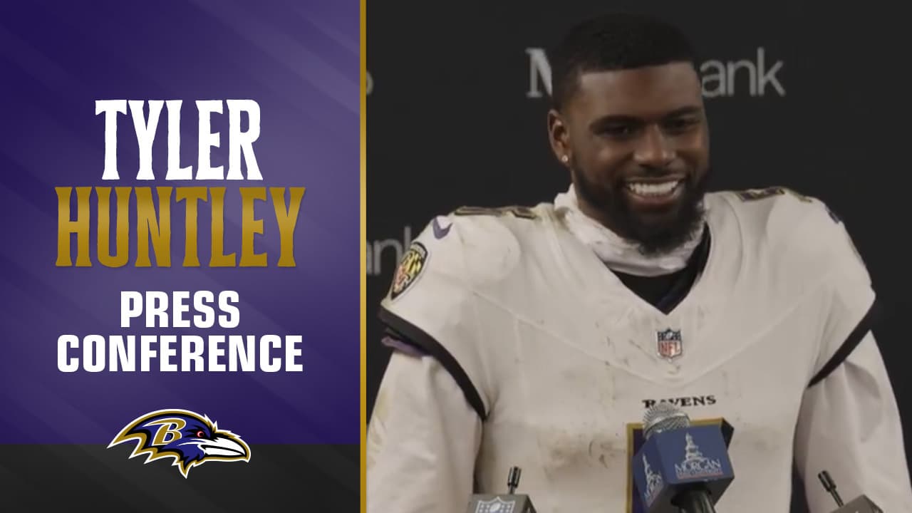 Tyler Huntley: We Got it Done | Ravens Press Conference