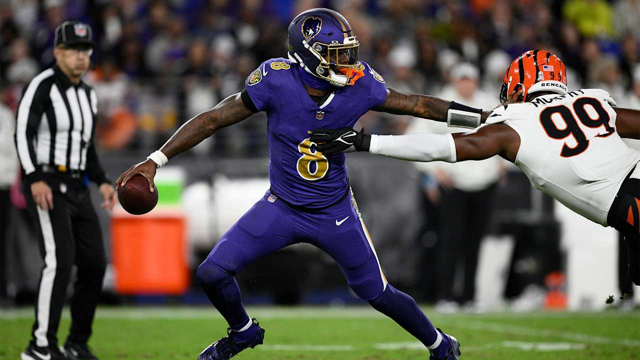 Lamar Jackson’s Top Plays vs. Bengals, Week 10