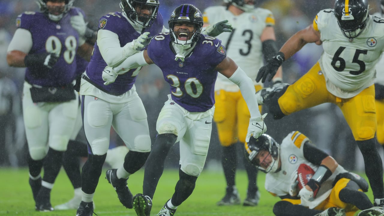 Trenton Simpson Gets First Career Sack | Ravens-Steelers Highlights ...