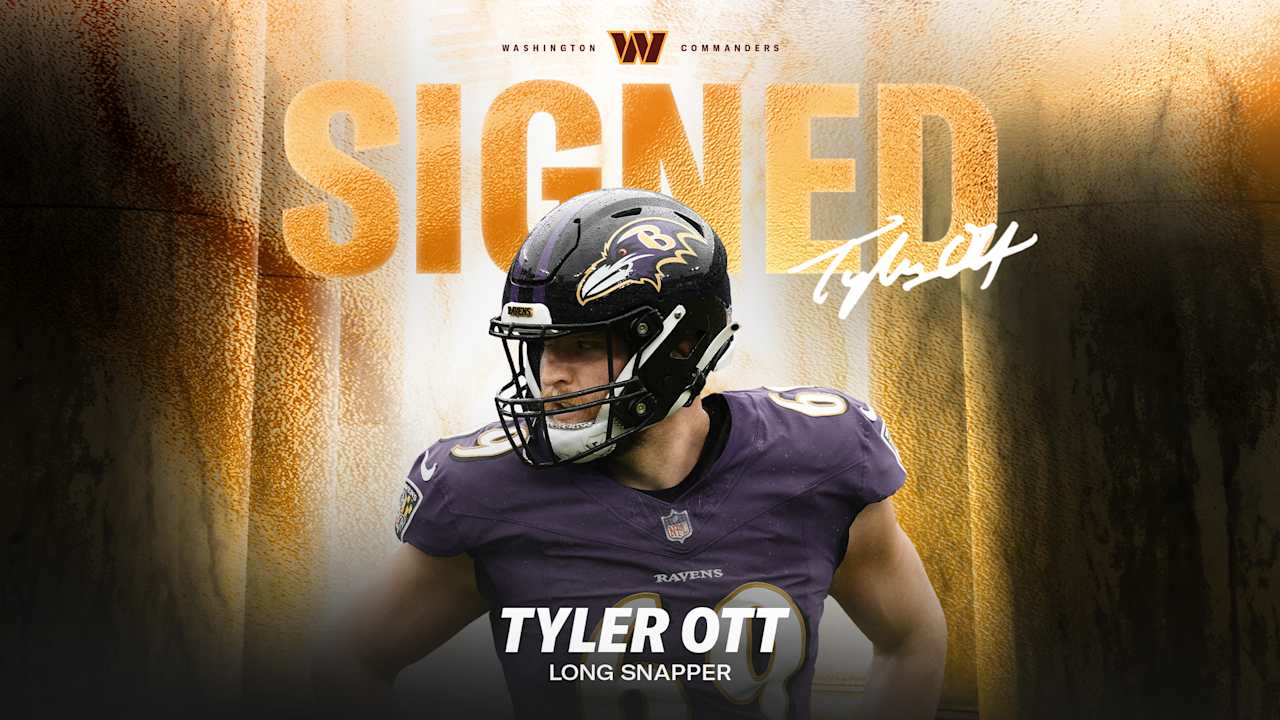 Commanders sign LS Tyler Ott
