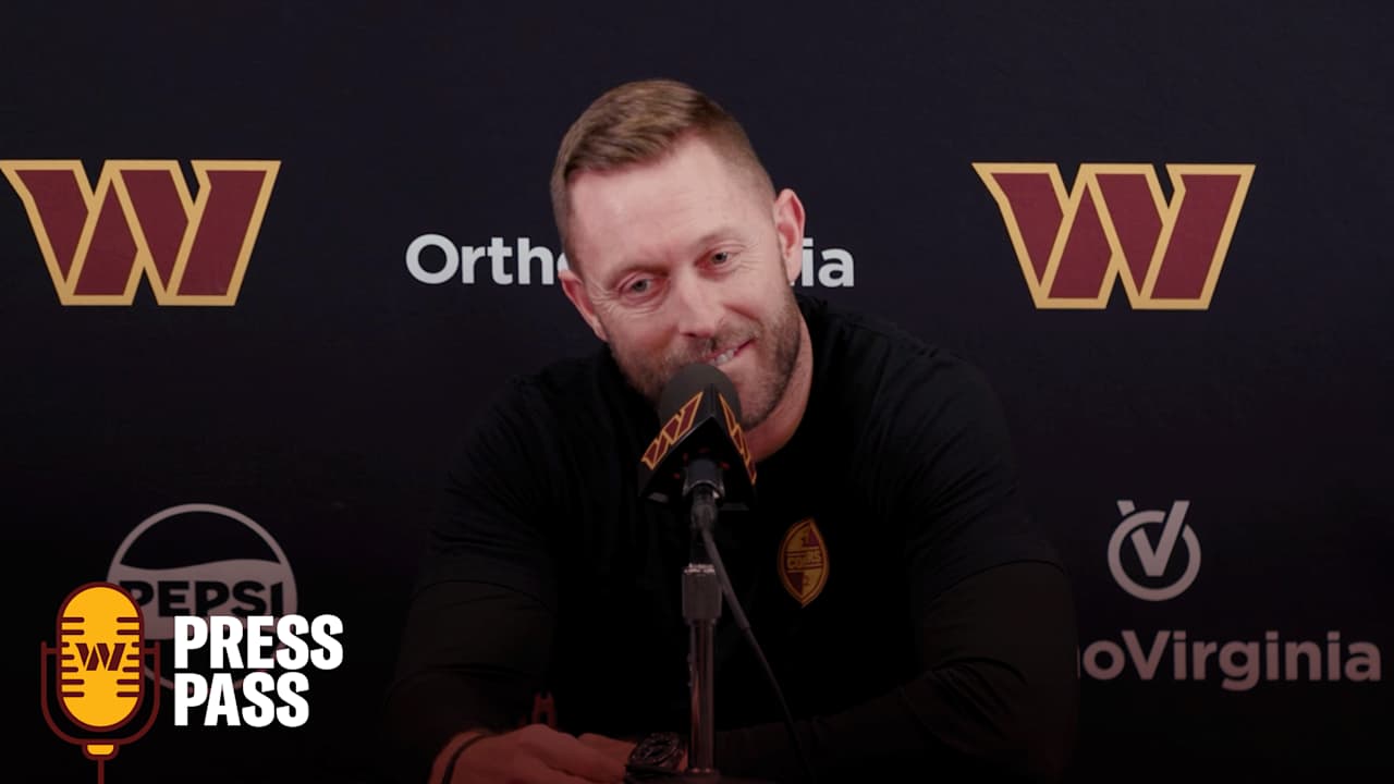OC Kliff Kingsbury | December 12, 2024 | Press Pass | Washington ...