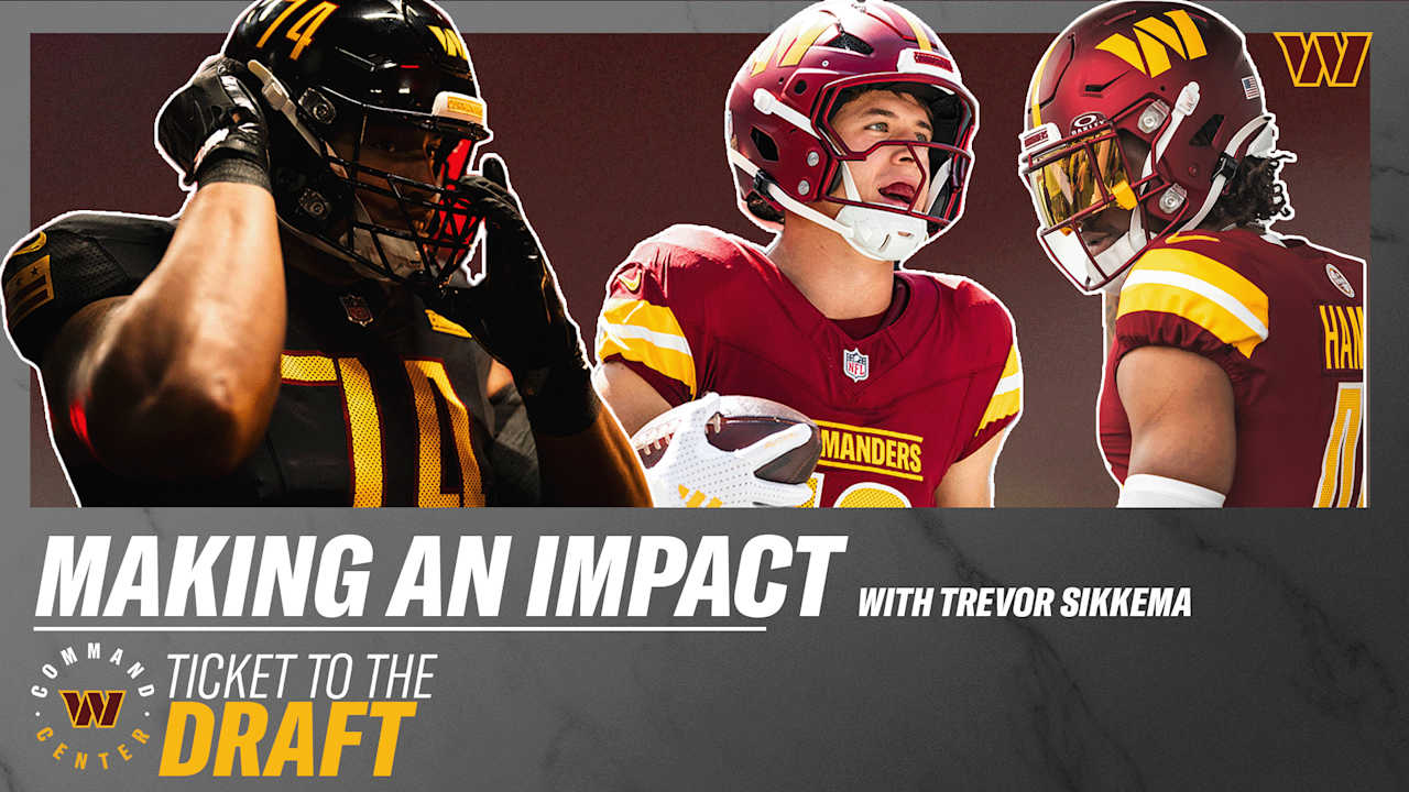 Whole Squad Ready | Ticket to the Draft Podcast | Washington Commanders ...