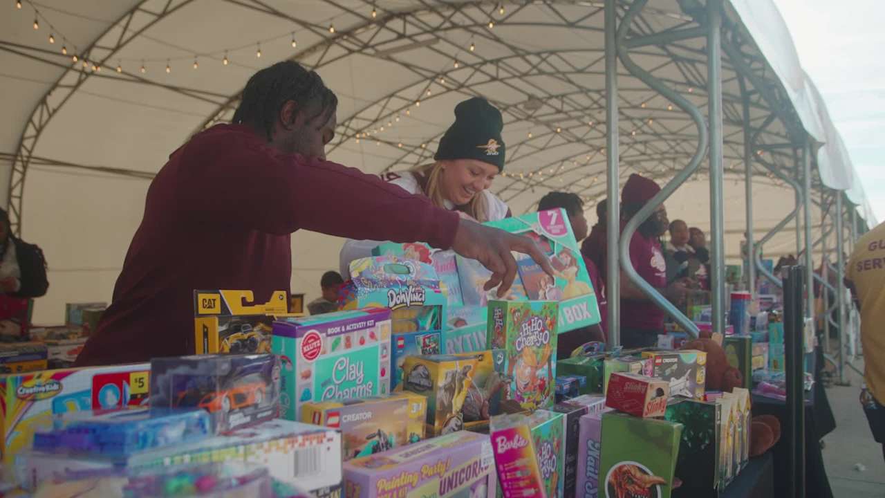 Commanders Annual Toy Giveaway