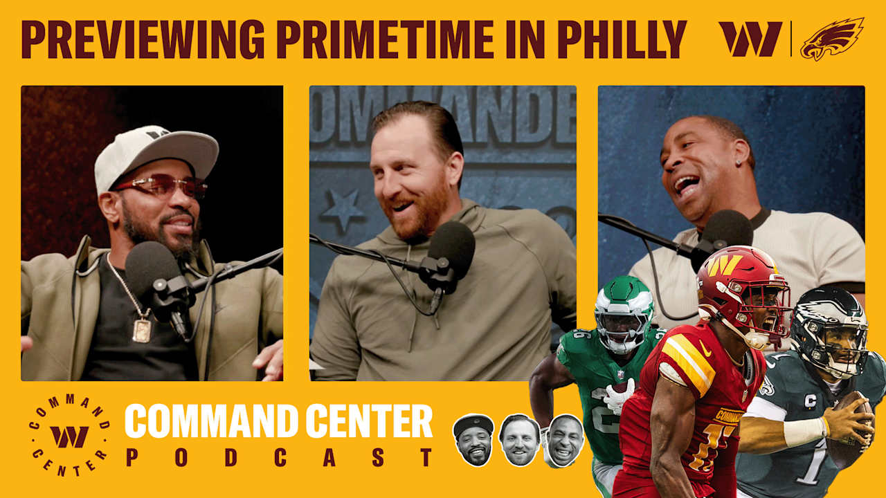Under the Primetime Lights ️ NFC East showdown | Podcast | Washington ...