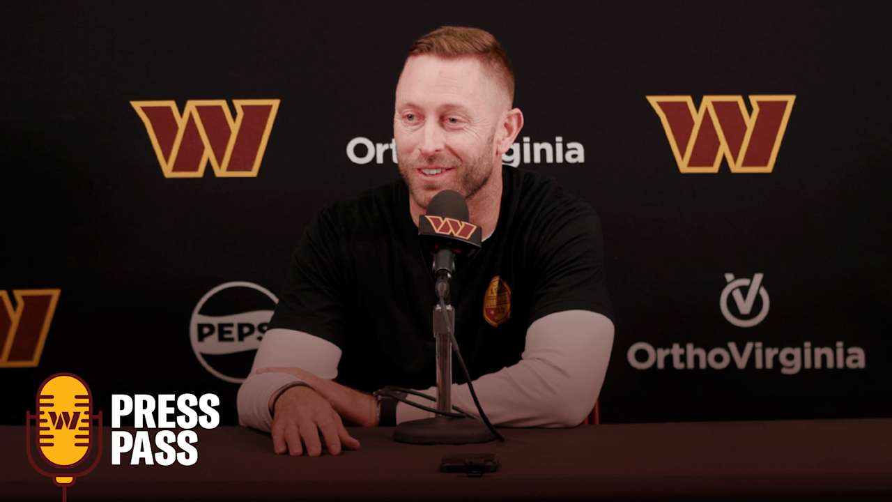 OC Kliff Kingsbury | October 31, 2024 | Press Pass | Washington ...