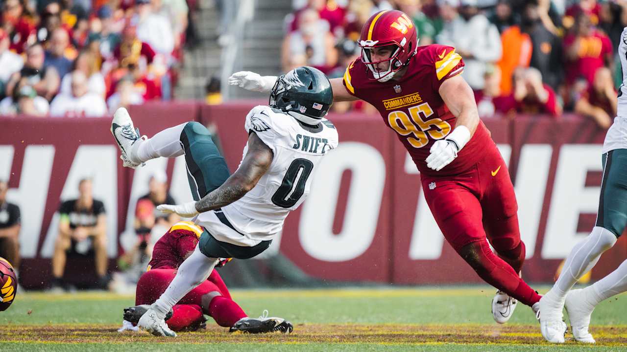 Practice notes | Commanders taking a committee approach to DE position