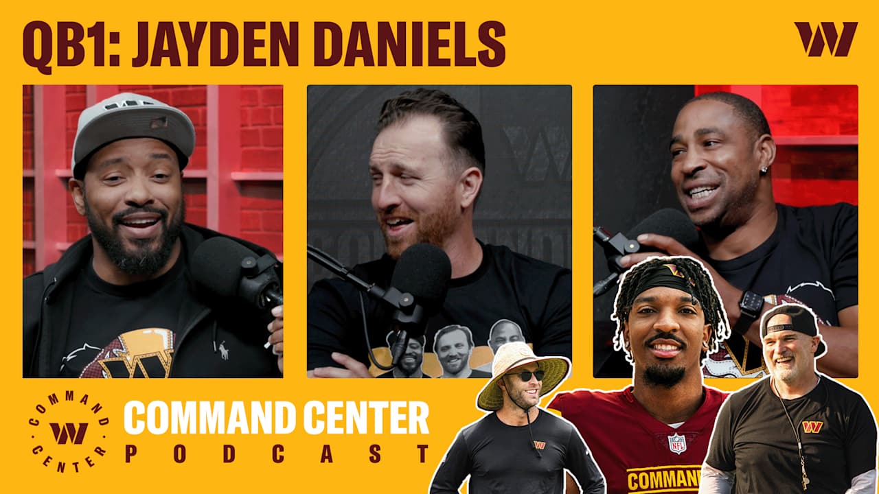 THE QB in DC ️ Jayden Daniels, Fred Smoot vs a GORILLA!? | Podcast ...