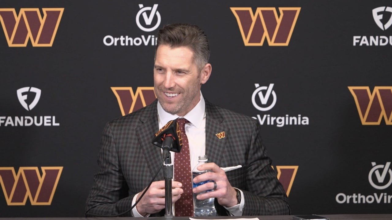 GM Adam Peters | 'We Got a Lot of Guys Who We Consider Commanders'