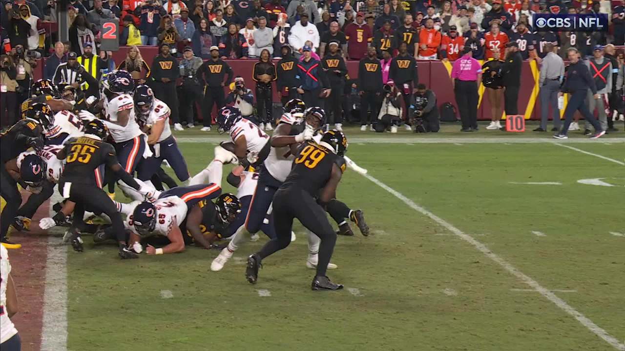 Bears vs. Commanders highlights Week 8