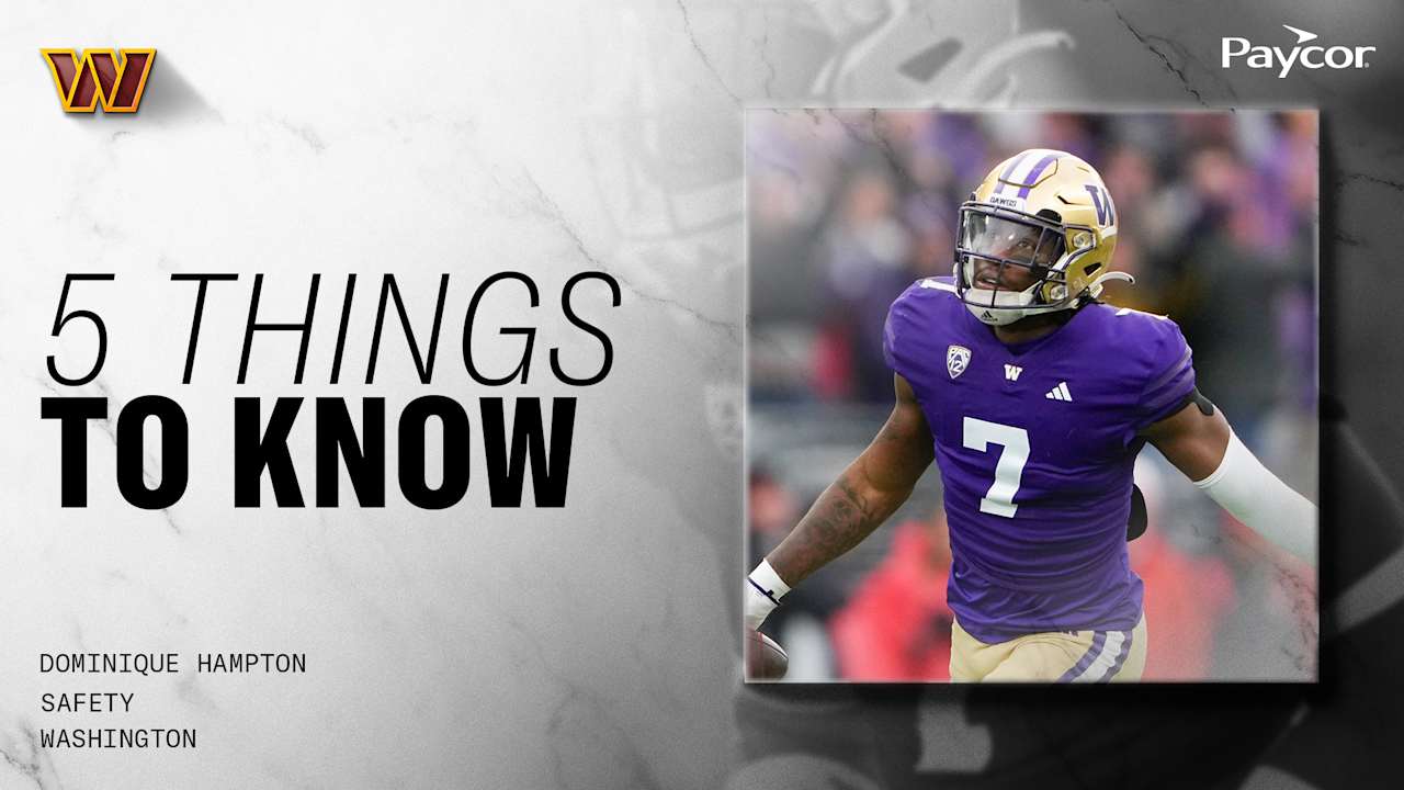 Five things to know about Dominique Hampton