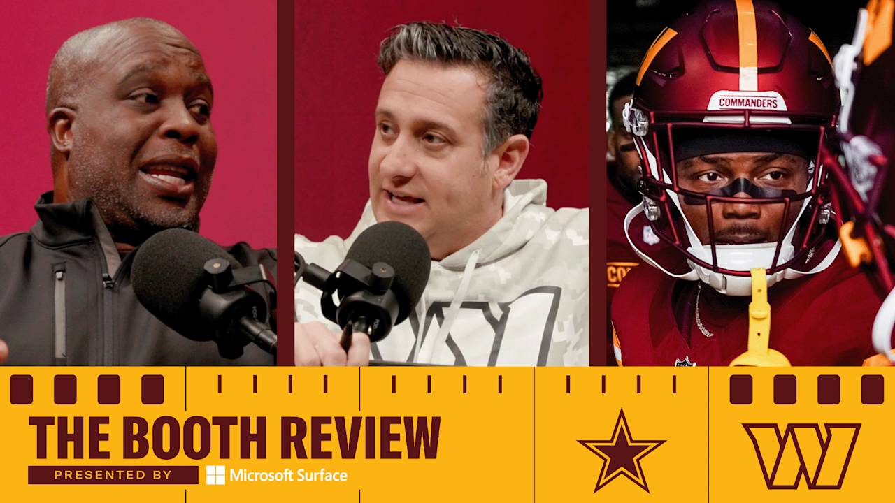 That WILD Dallas Cowboys Game | The Booth Review Podcast | Washington ...