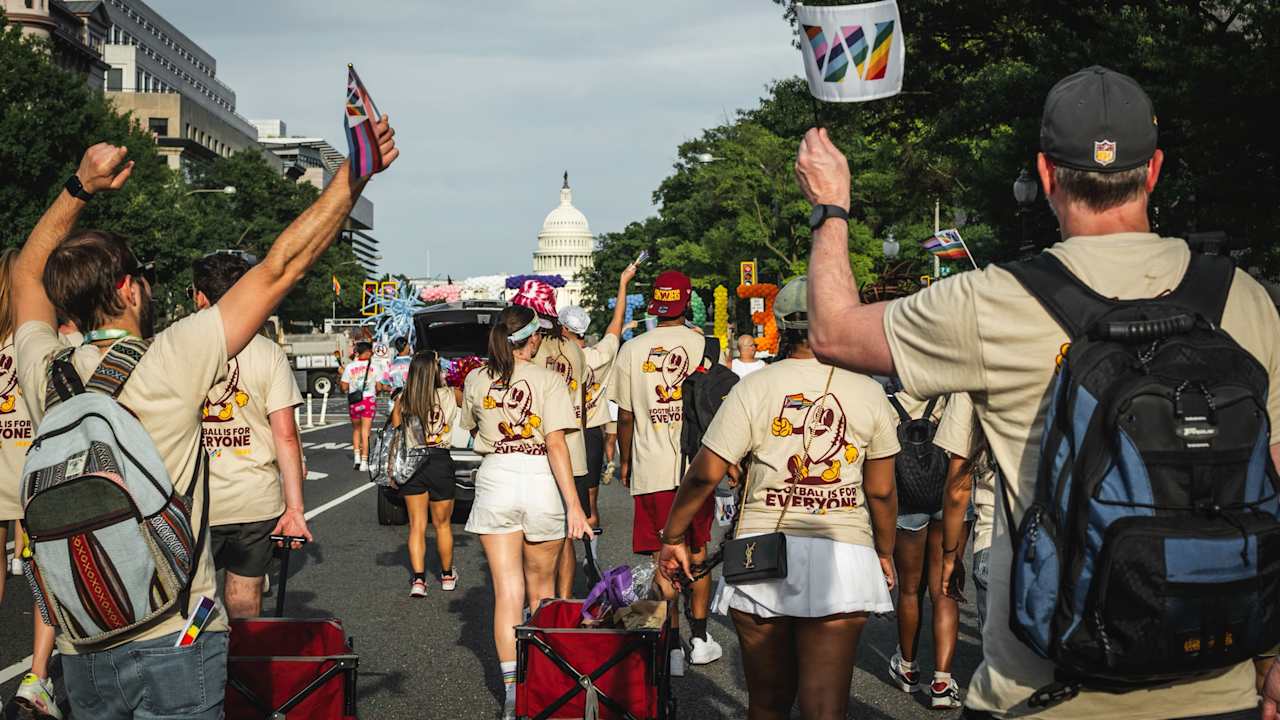 PHOTOS | Commanders celebrate Capital Pride