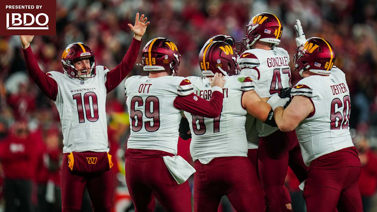 Commanders-Buccaneers Stats & Snaps