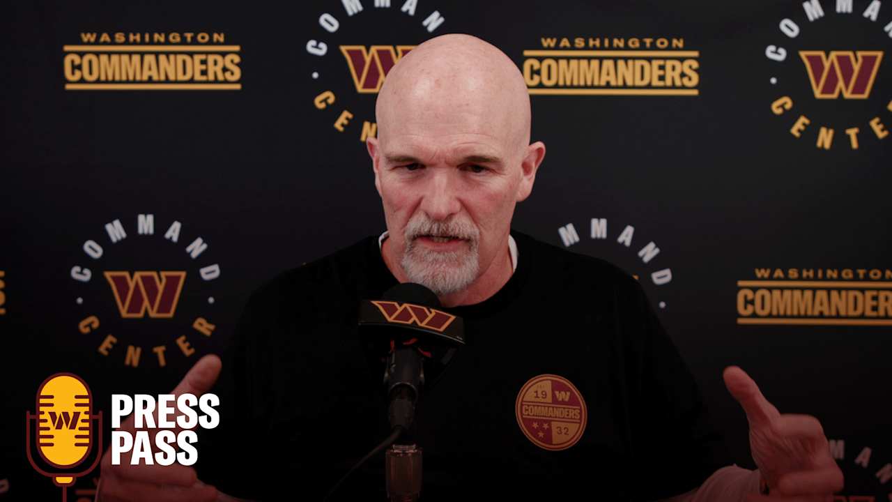 Hc Dan Quinn September 9 2024 Press Pass Washington Commanders Nfl