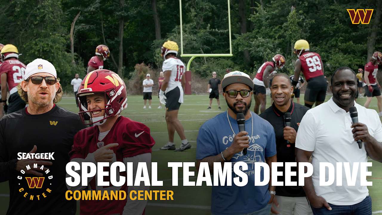 From the Sideline: Special Teams Exclusive & Top 5 QBs | Command Center ...