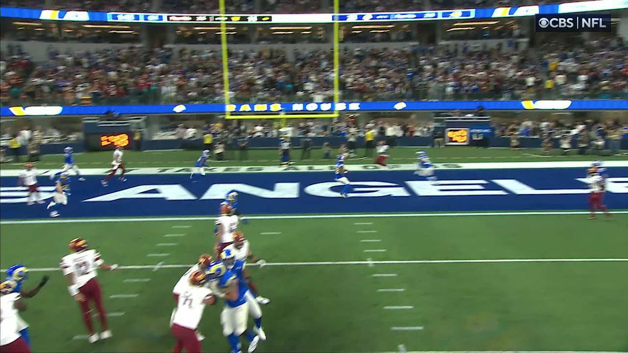 Brissett zips fourth-down fastball to Curtis Samuel for 3-yard TD