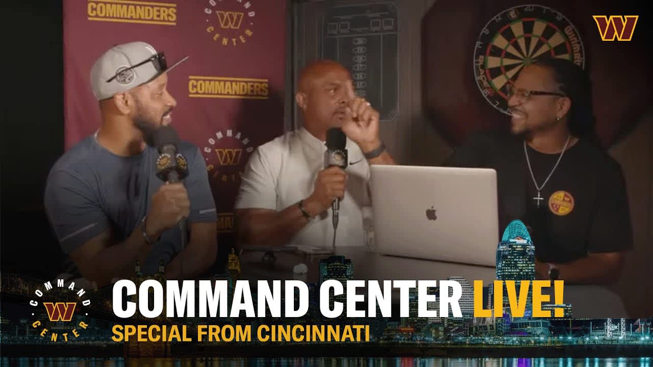 LIVE! from Cincinnati: Legends Brian Mitchell and Santana Moss ...