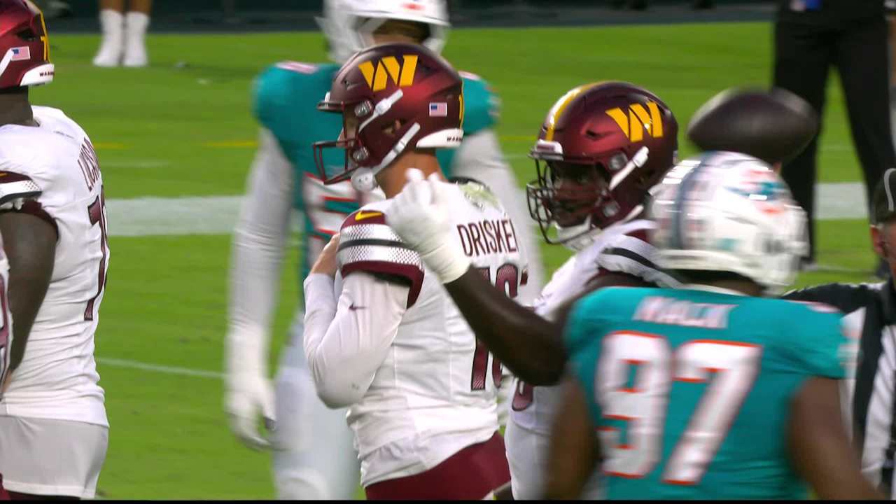 Commanders' top plays vs. Dolphins Preseason Week 2
