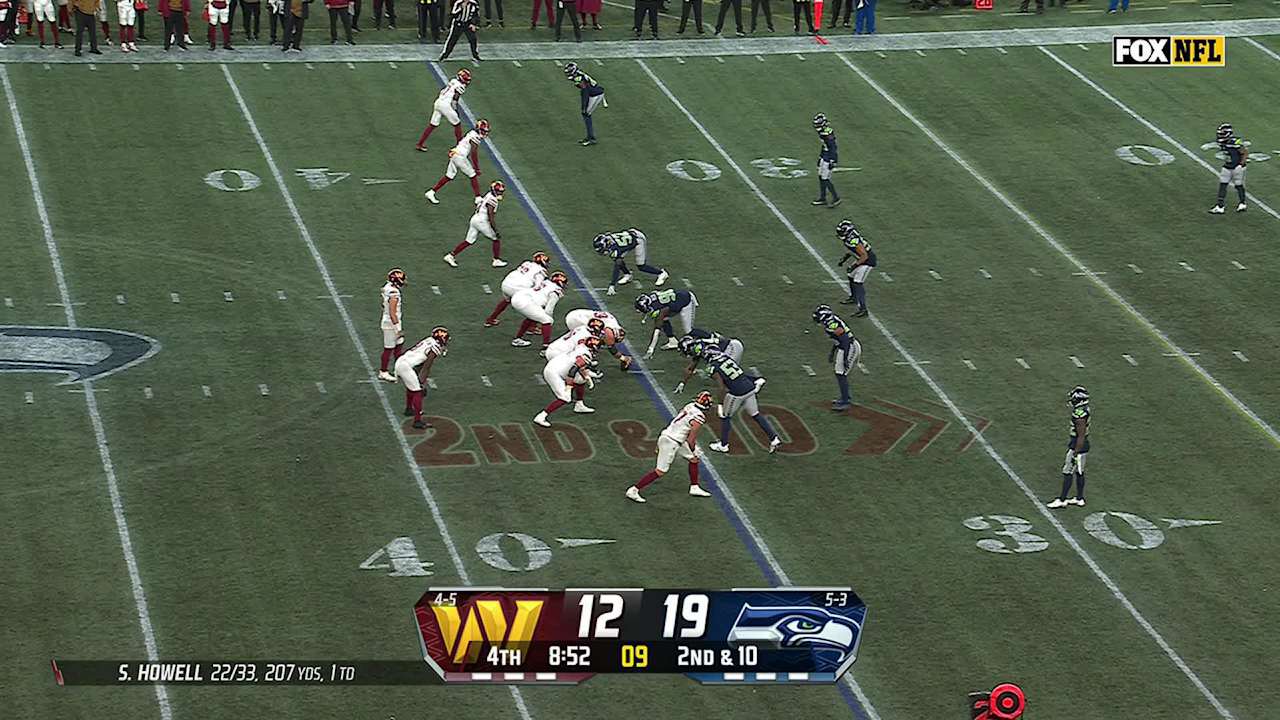 Brian Robinson treats Witherspoon like a turnstile on 16-yard catch and run
