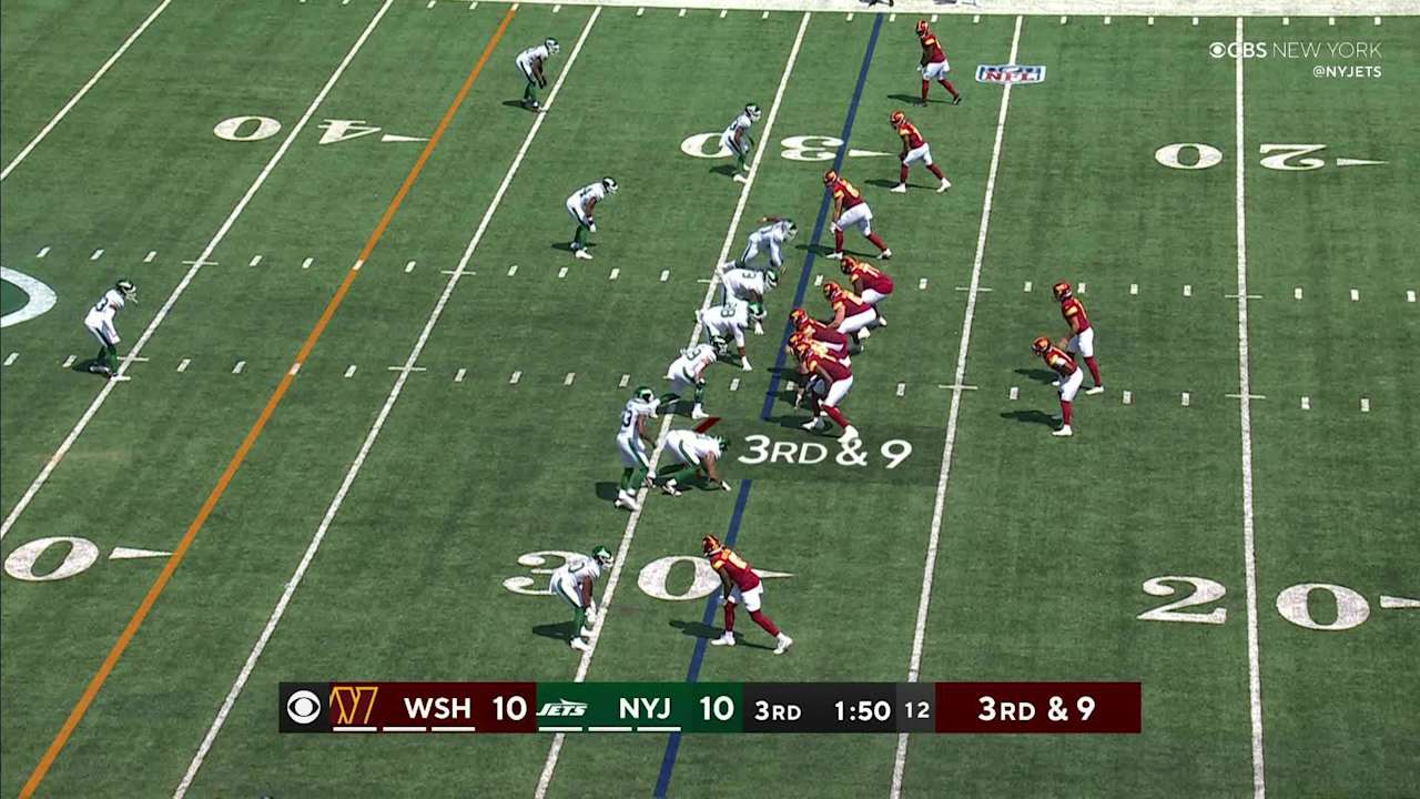 Sam Hartman turns third-and-9 into first down via 17-yard scramble