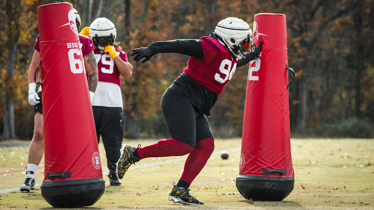 PHOTOS | Commanders practice, 11/17