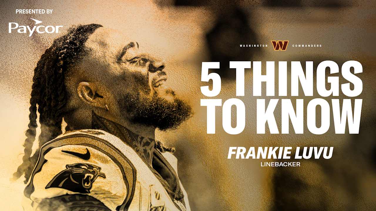 Five things to know about Frankie Luvu