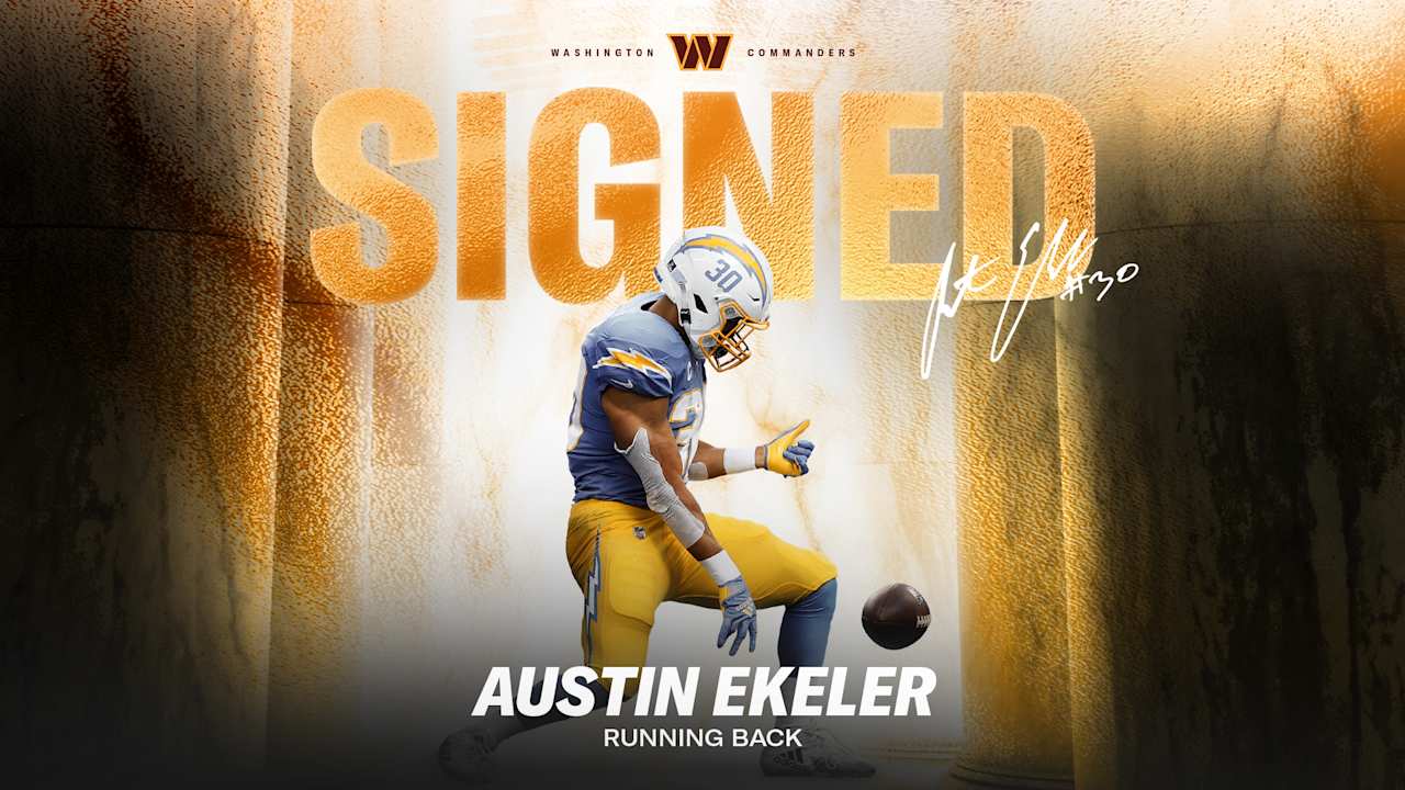 Commanders sign RB Austin Ekeler