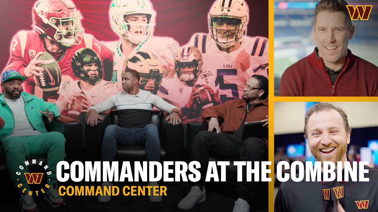 Talking NFL Combine, Top QB Prospects, and 1-on-1 with GM Adam Peters | Command Center ...
