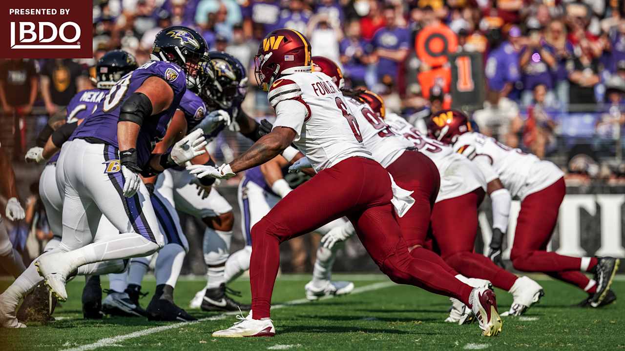 Commanders-Ravens Stats & Snaps