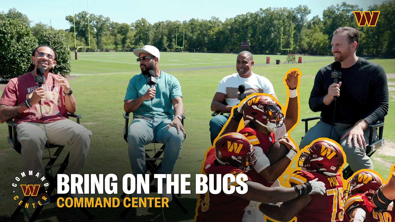 Commanders Setting Sail to Tampa Bay for Week 1 | Command Center ...