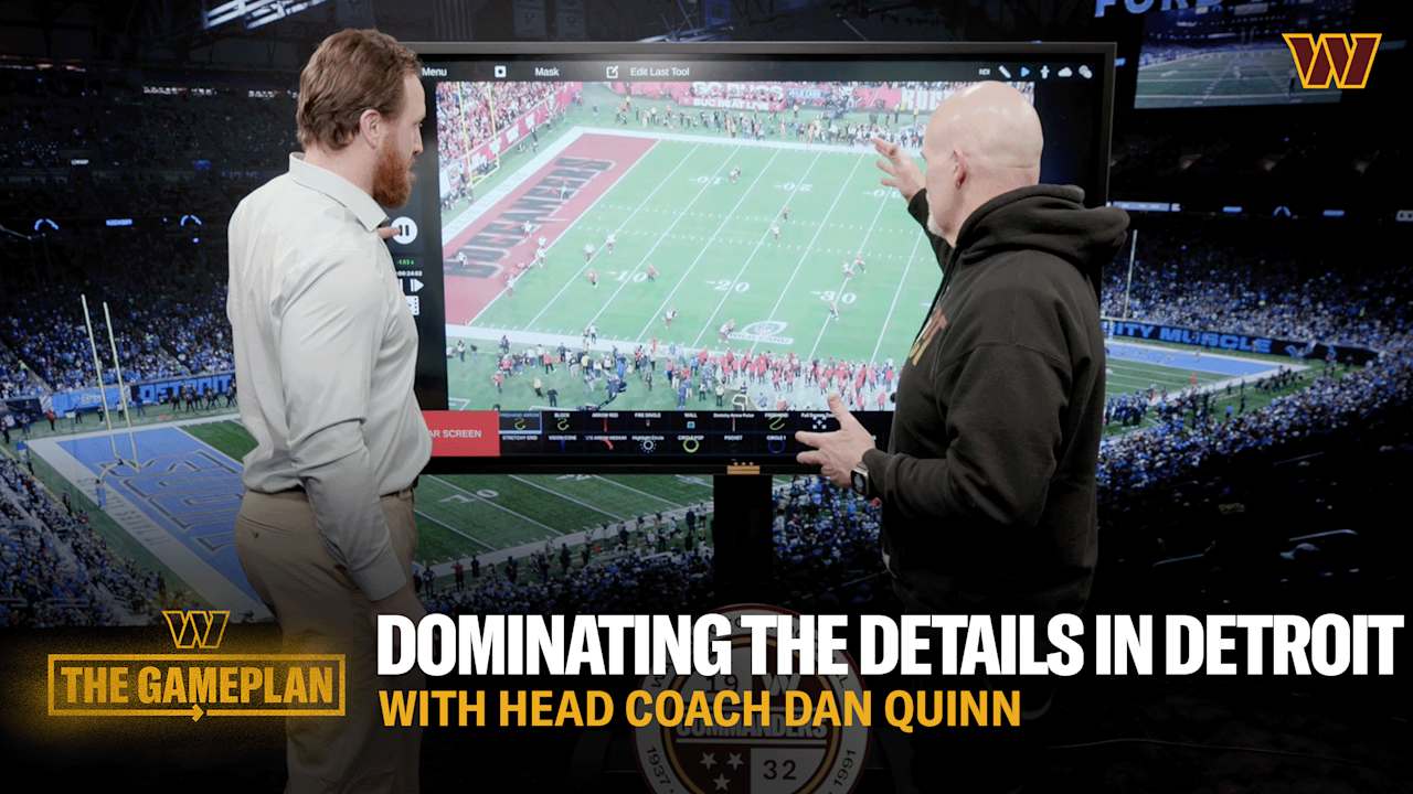ALL About the Details in Detroit! | HC Dan Quinn Talks Washington ...