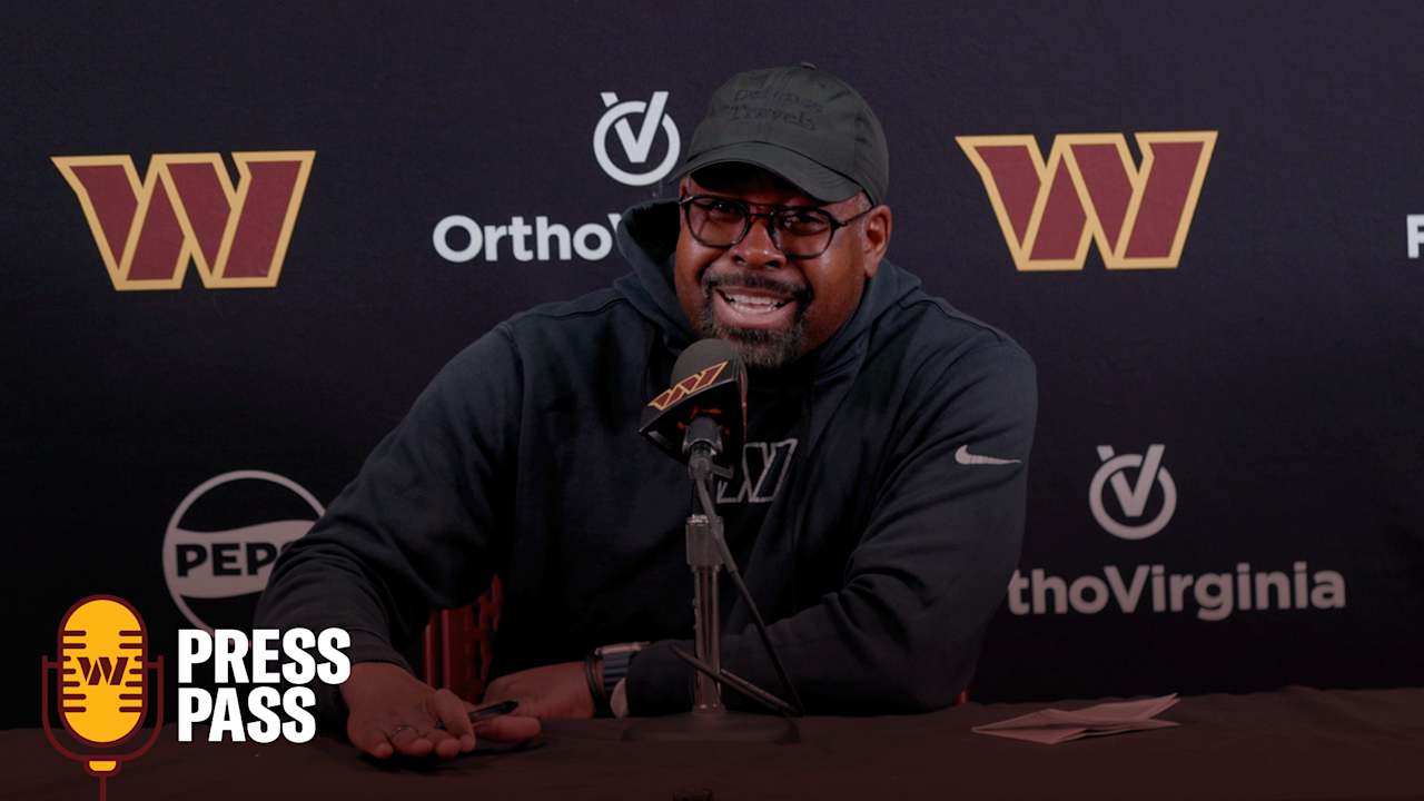 DC Joe Whitt Jr. | January 2, 2025 | Press Pass | Washington Commanders ...