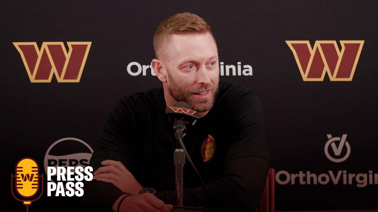 OC Kliff Kingsbury | October 24, 2024 | Press Pass | Washington ...