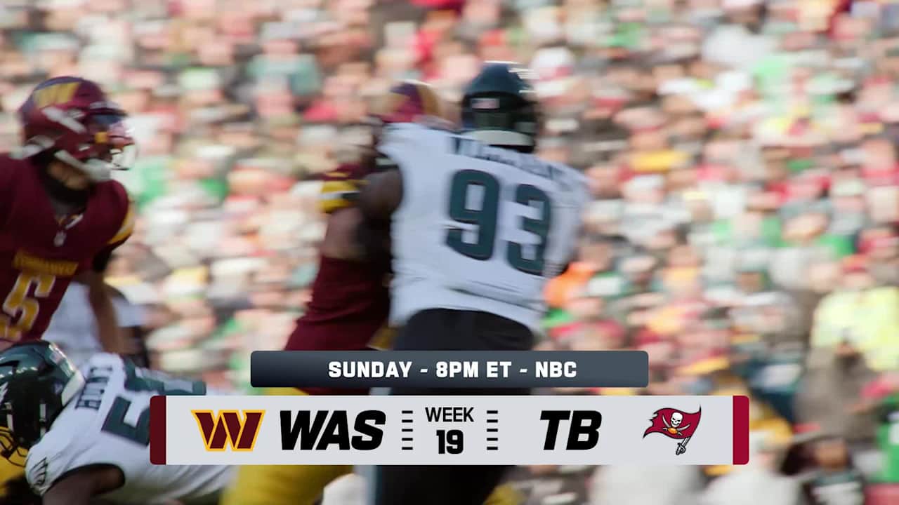 Commanders vs. Buccaneers preview Wild Card Weekend