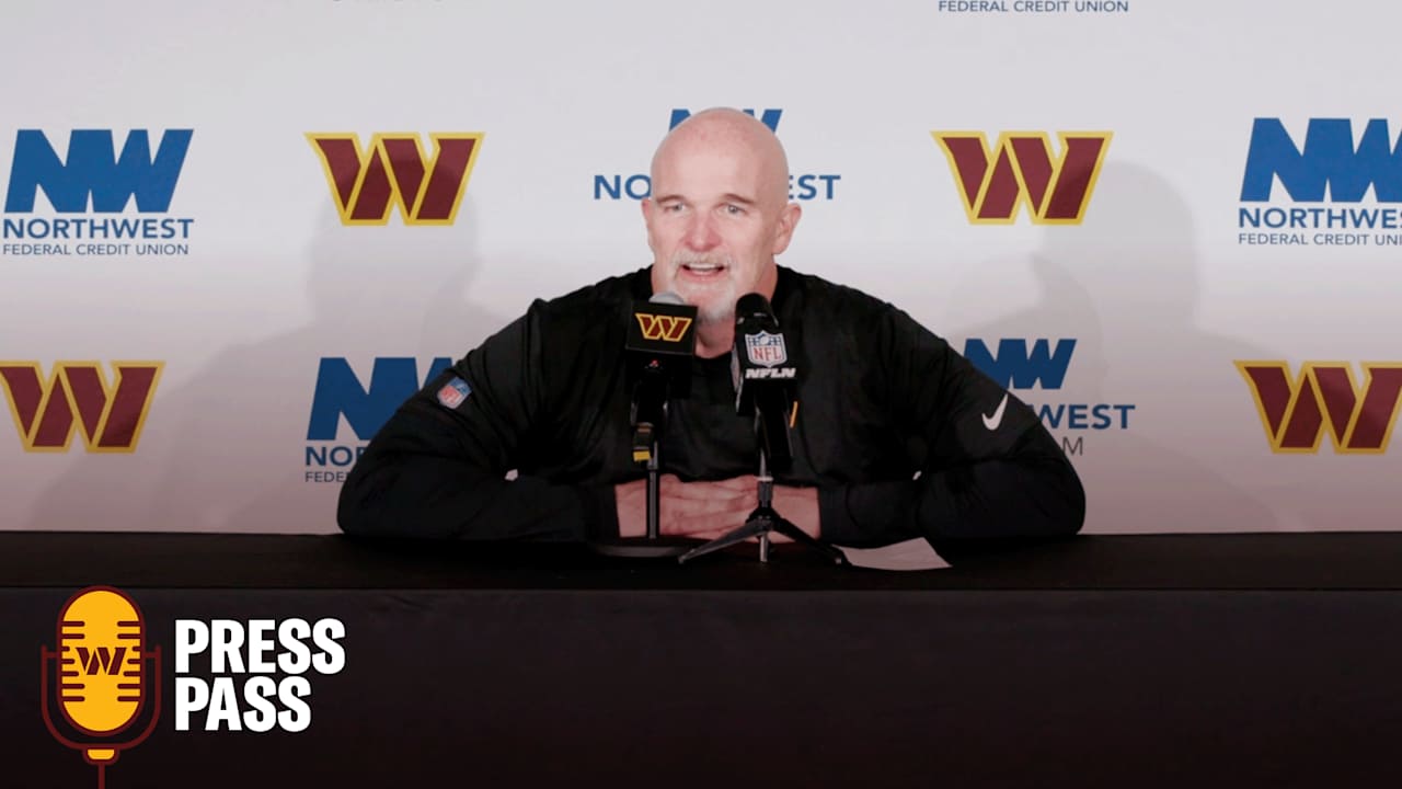 Hc Dan Quinn October 27 2024 Press Pass Washington Commanders Nfl
