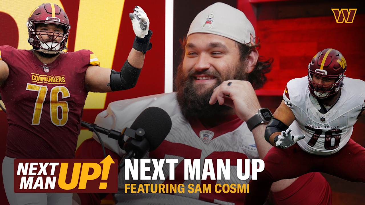 "From Humble Beginnings" Sam Cosmi is our Next Man Up