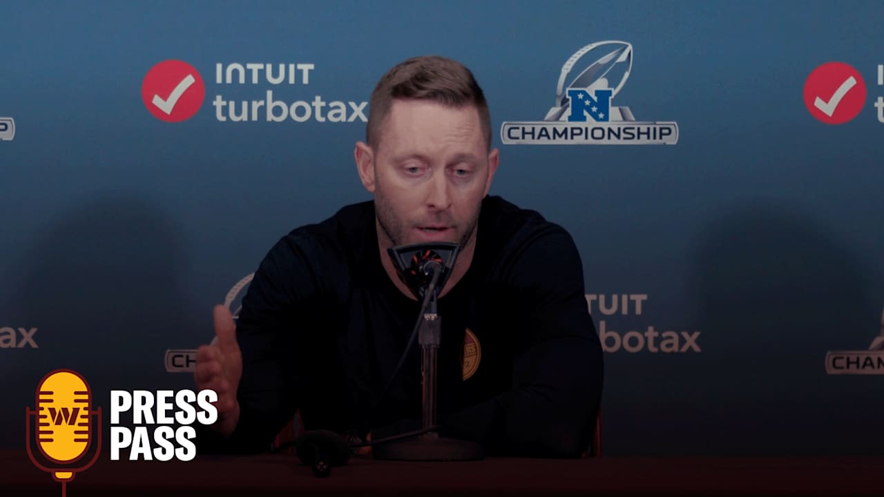 OC Kliff Kingsbury | January 23, 2025 | Press Pass | Washington ...