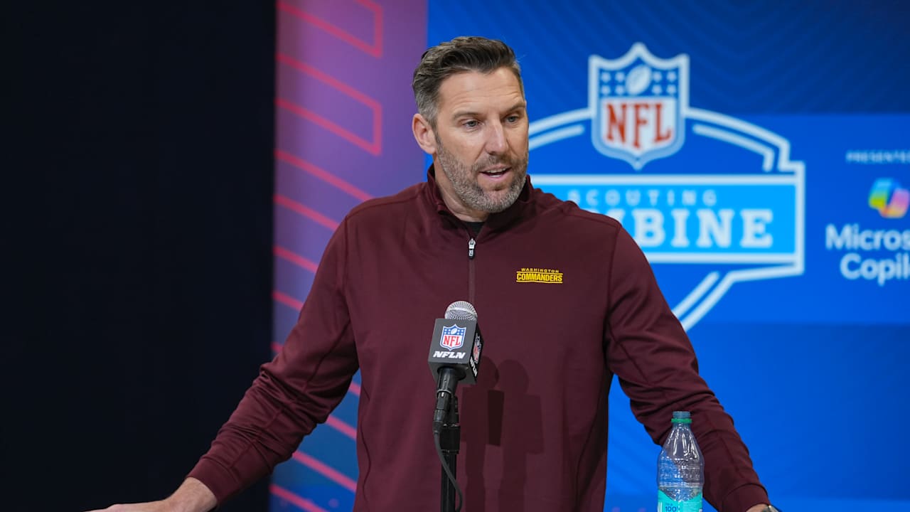 Peters says the Commanders will be 'active' in free agency, look to re ...