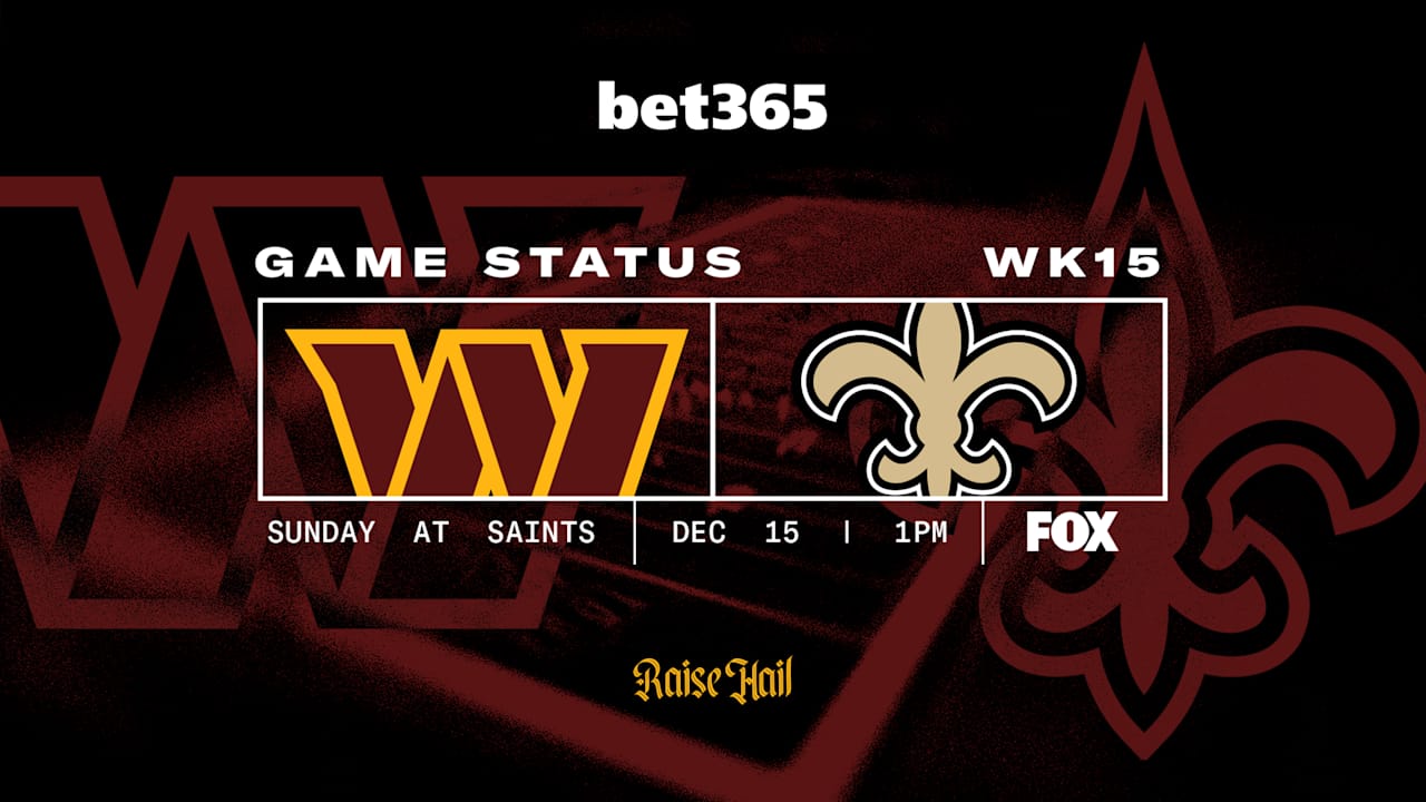 Game Status | Lattimore will start in debut against Saints