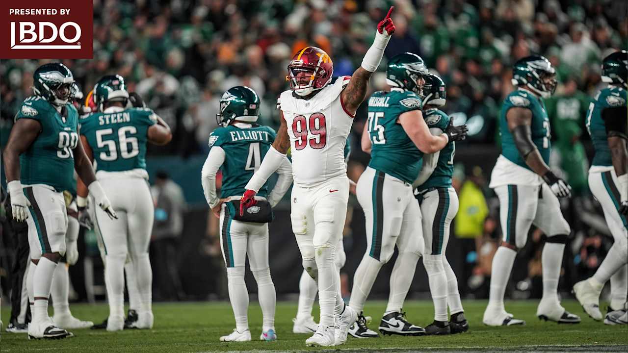 Commanders-Eagles Stats & Snaps