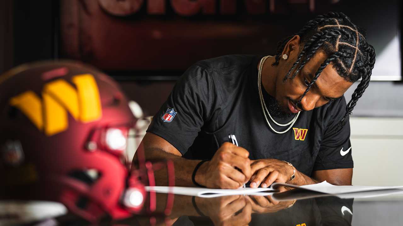 Commanders wrap up 2024 draft signings with Jayden Daniels, Ben Sinnott ...