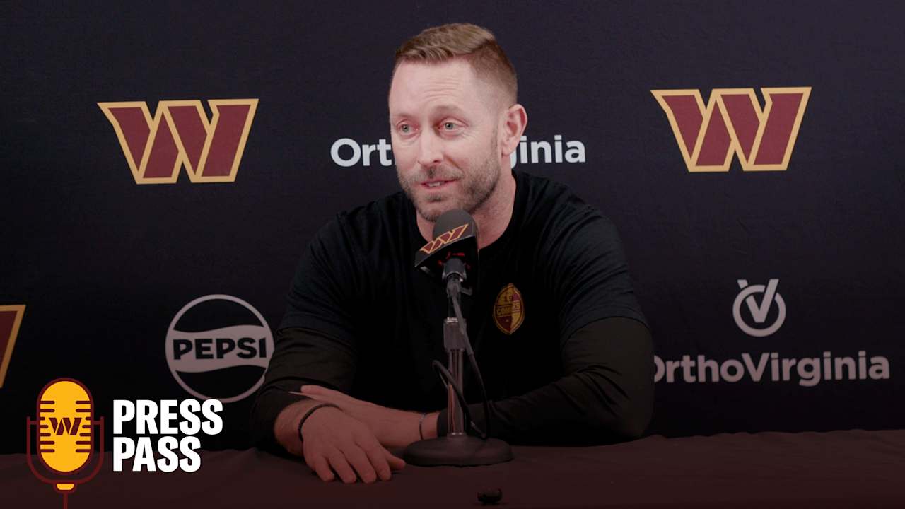 OC Kliff Kingsbury | January 2, 2025 | Press Pass | Washington ...