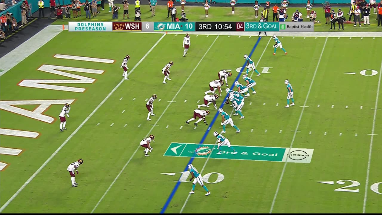 Skylar Thompson's scramble leads to Javontae Jean-Baptiste third-down sack