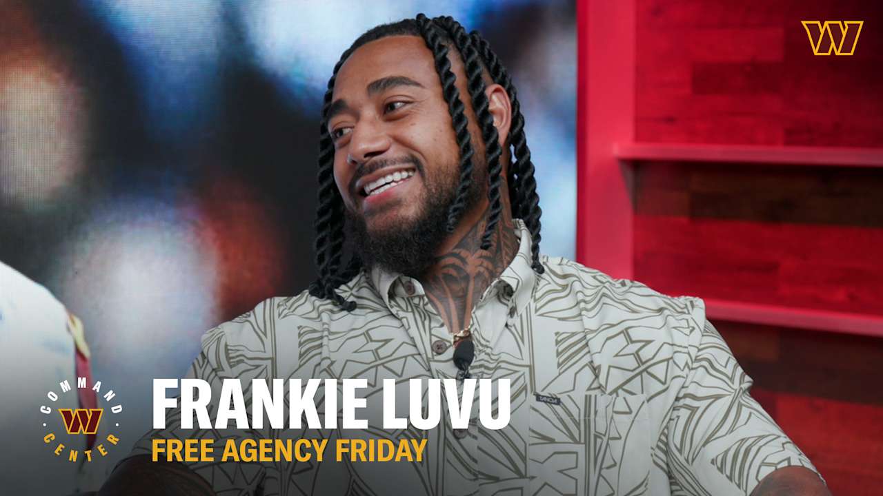 Frankie Luvu is a dawg 'POINT. BLANK. PERIOD' | Free agency Friday